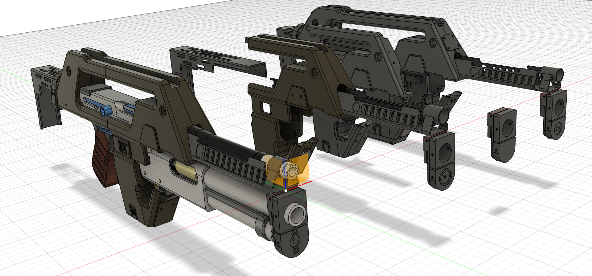3D file M41A Pulse Rifle 👽・Template to download and 3D print・Cults