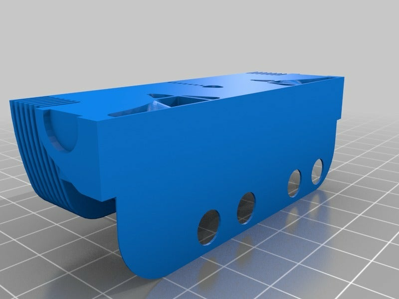 🚗 Volkswagen Boxer Cylinder Head (Scale 1:3)・Free STL File for ・Cults