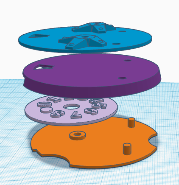 🤖 60mm Base for giant robot 6mm scale (epic)・Free 3D File for ・Cults