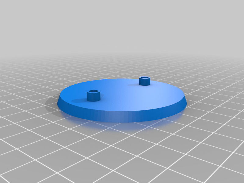 🤖 60mm round base for 6mm epic titan robot・Free 3D File for ・Cults