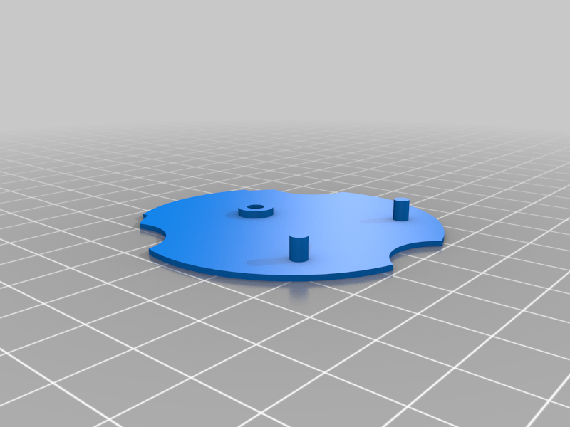 🤖 60mm Base for giant robot 6mm scale (epic)・Free 3D File for ・Cults