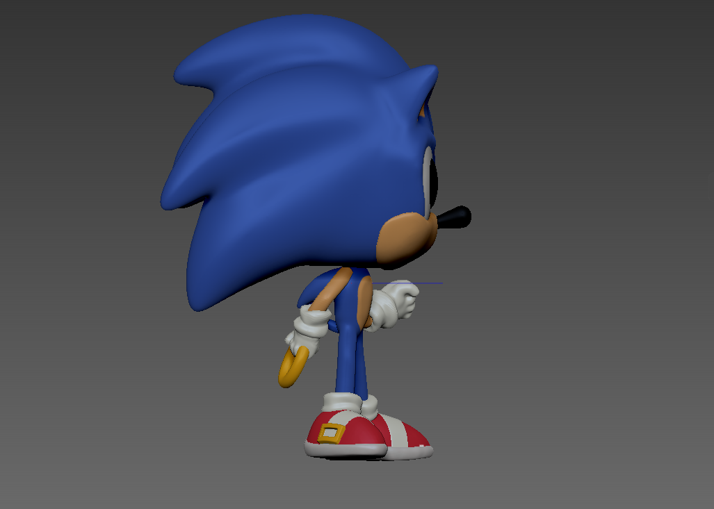 🎲 Sonic Funko Pop・Free OBJ File for ・Cults