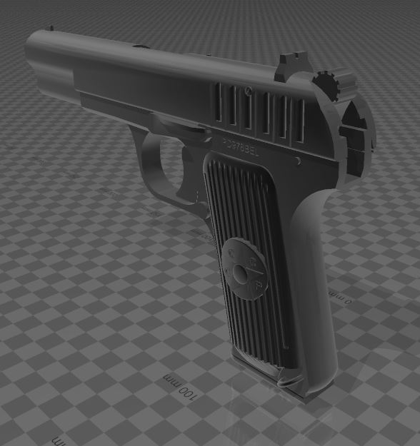 🔫 Tokarev TT33・ STL File for ・Cults