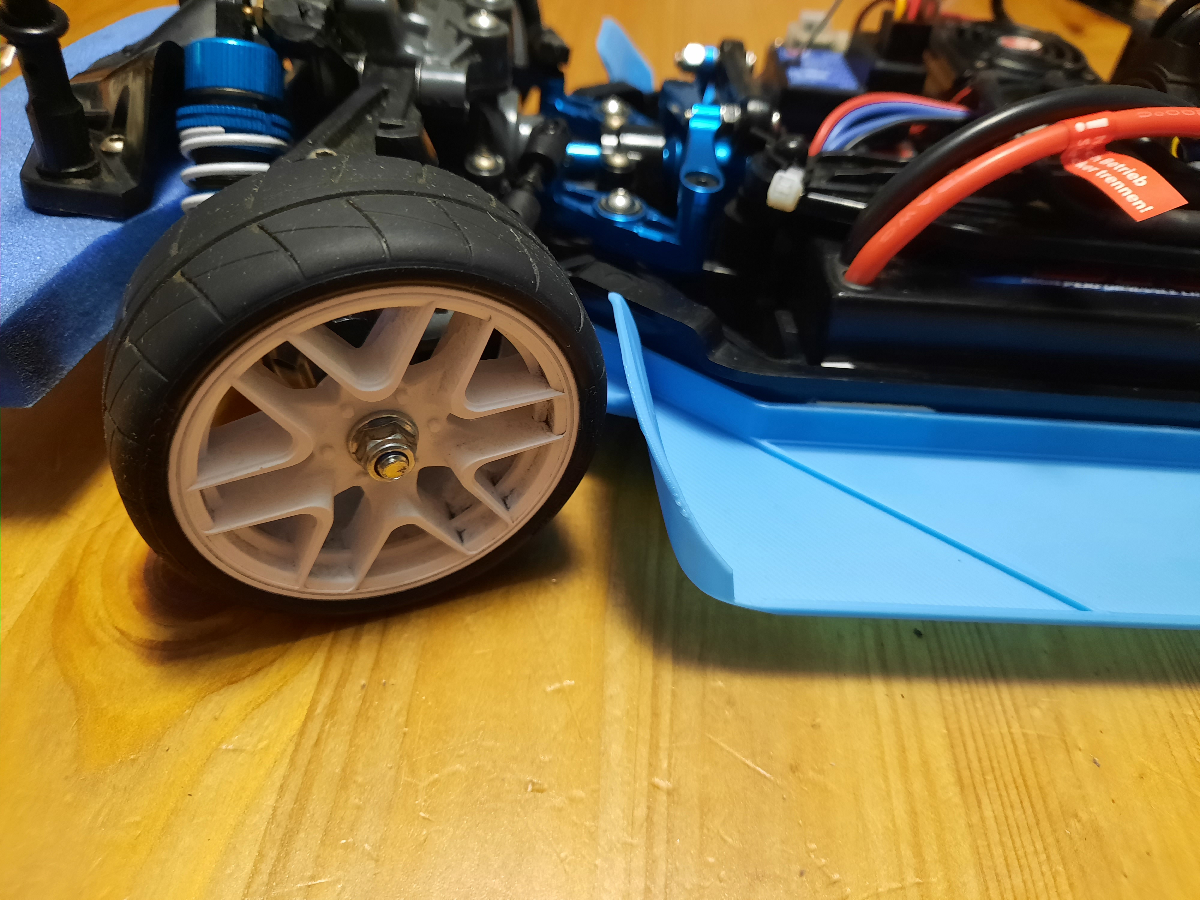 🎲 TAMIYA TT-02 Sidewings with mudguard・ STL File for ・Cults