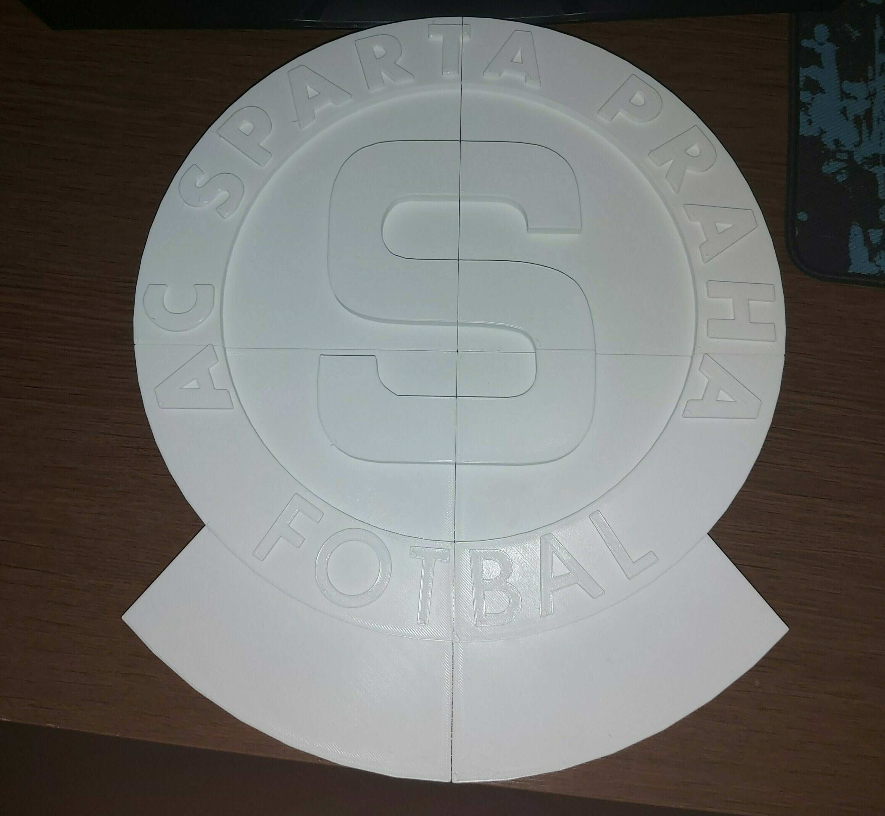 STL file AC SPARTA LOGO 🏈 ・3D print model to download・Cults