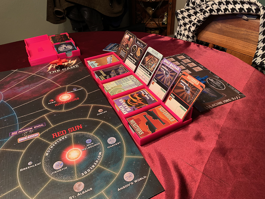 Archivo STL Porta juegos de mesa Firefly 🚗 ・Plan para descargar y ...