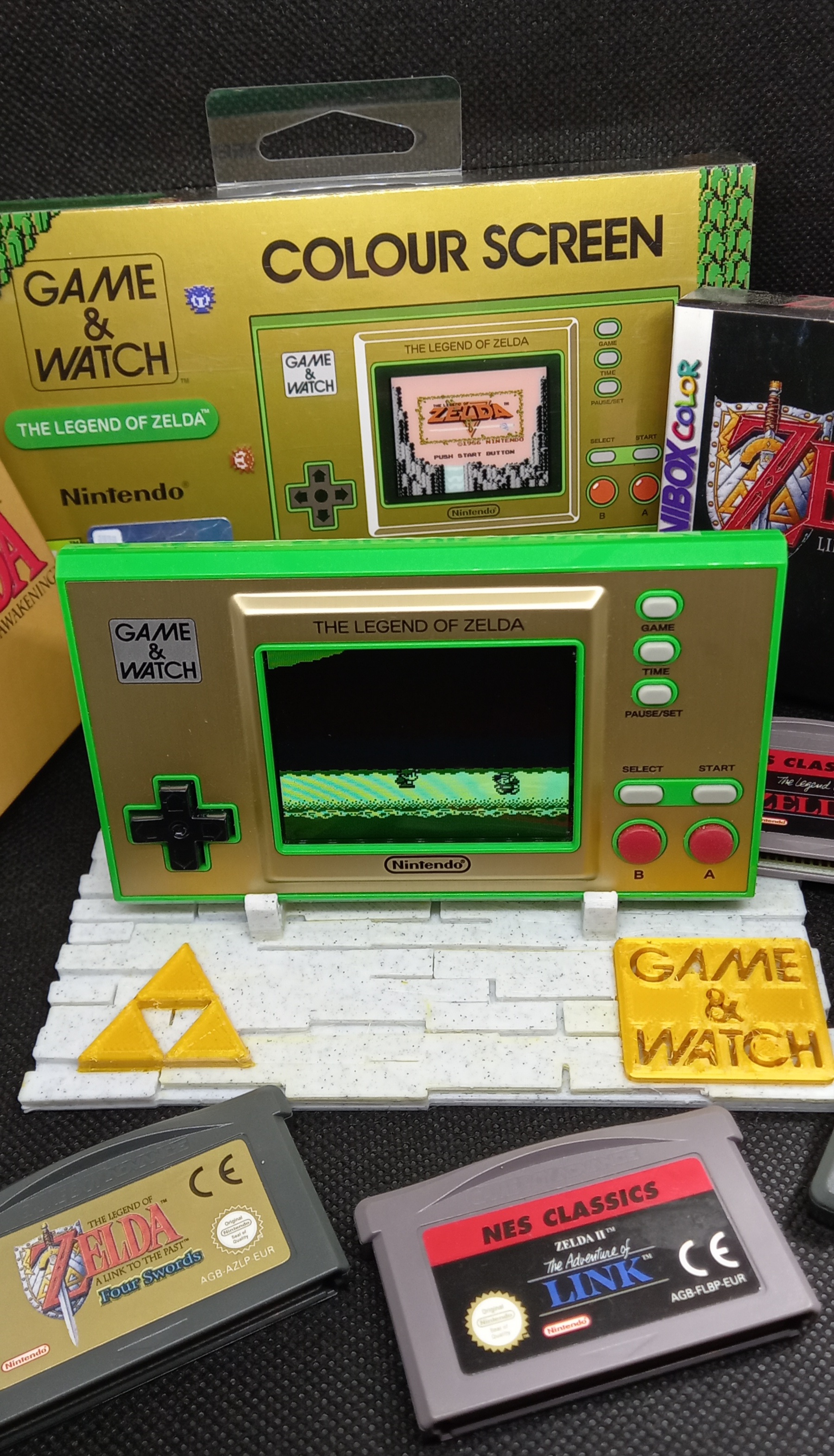 STL file Zelda G&W console stand 🎲 (GCODE)・Design to download and 3D ...