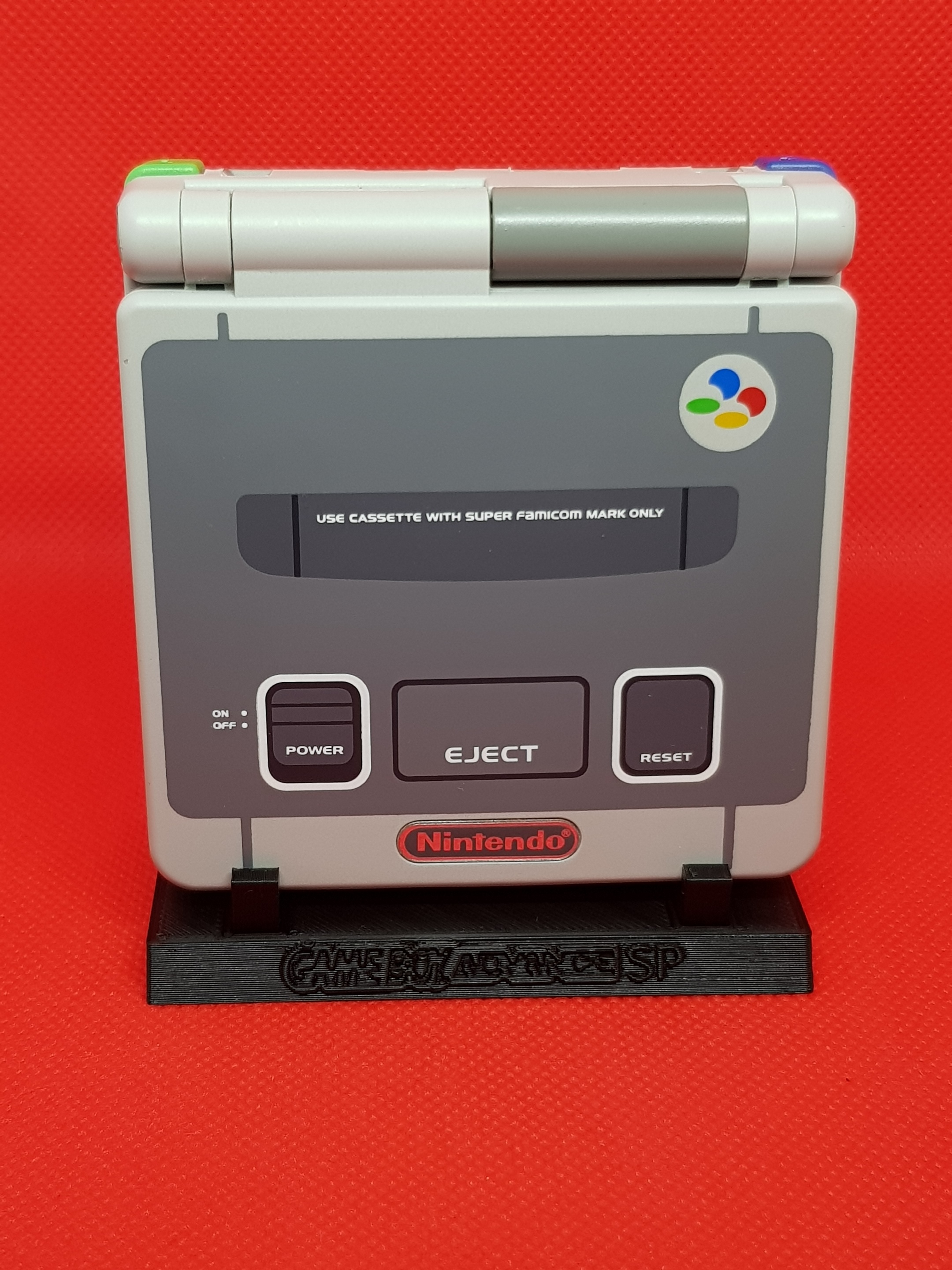 STL file Game Boy Advance SP stand CASTLEVANIA SMALL 👦 ・3D print object ...