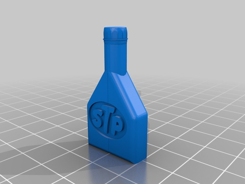 🍾 1/10 Scale STP Additive Bottle・ 3D File for ・Cults