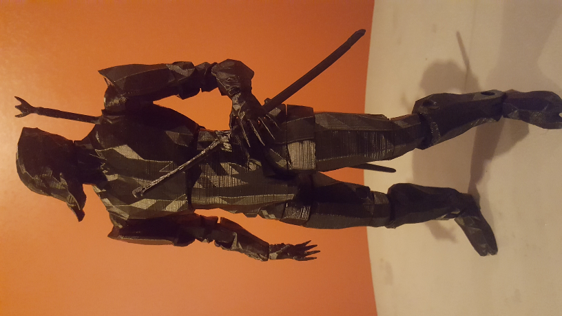 3D printed Warframe Ash Action Figure・Cults