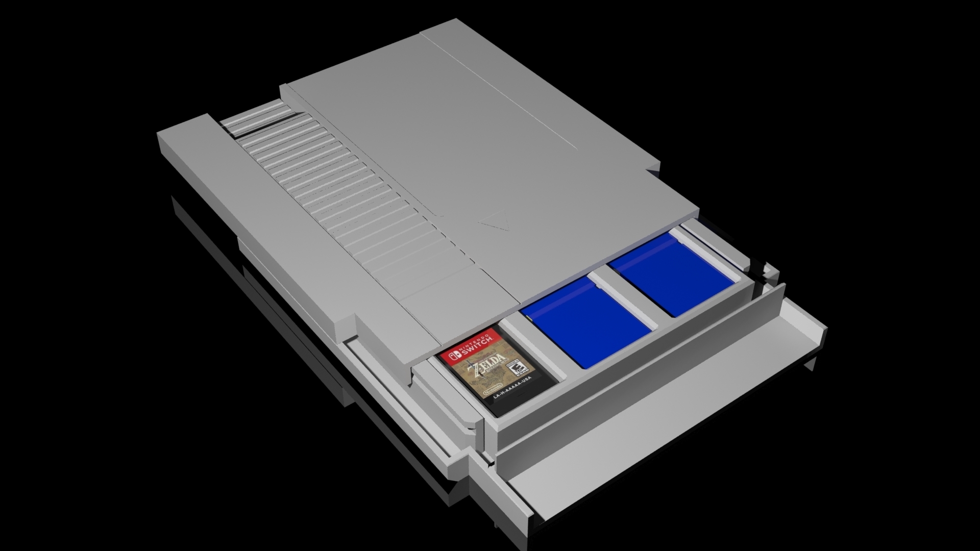 🕹️ Nes Storage Cartridge (3 Versions Included)・ 3D File for ・Cults