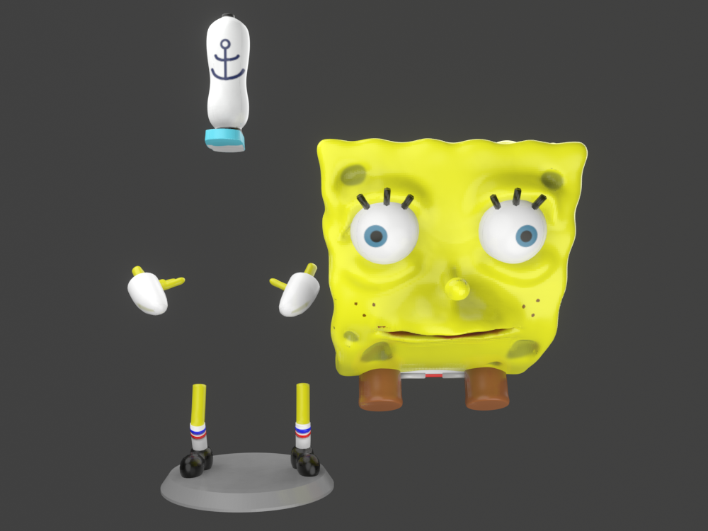 3D file 7 Printable models Spongebob memes pack print 👦 ・3D printable ...