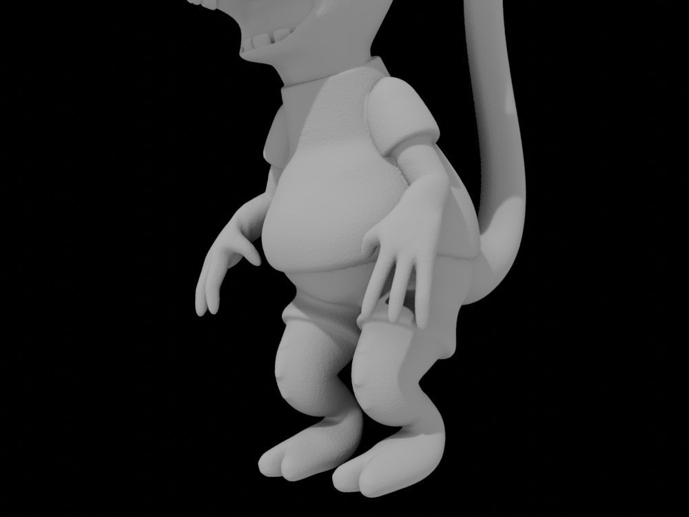arquivo 3D Bart Simpson rat boy 3D printable model cartoon print 3D ...