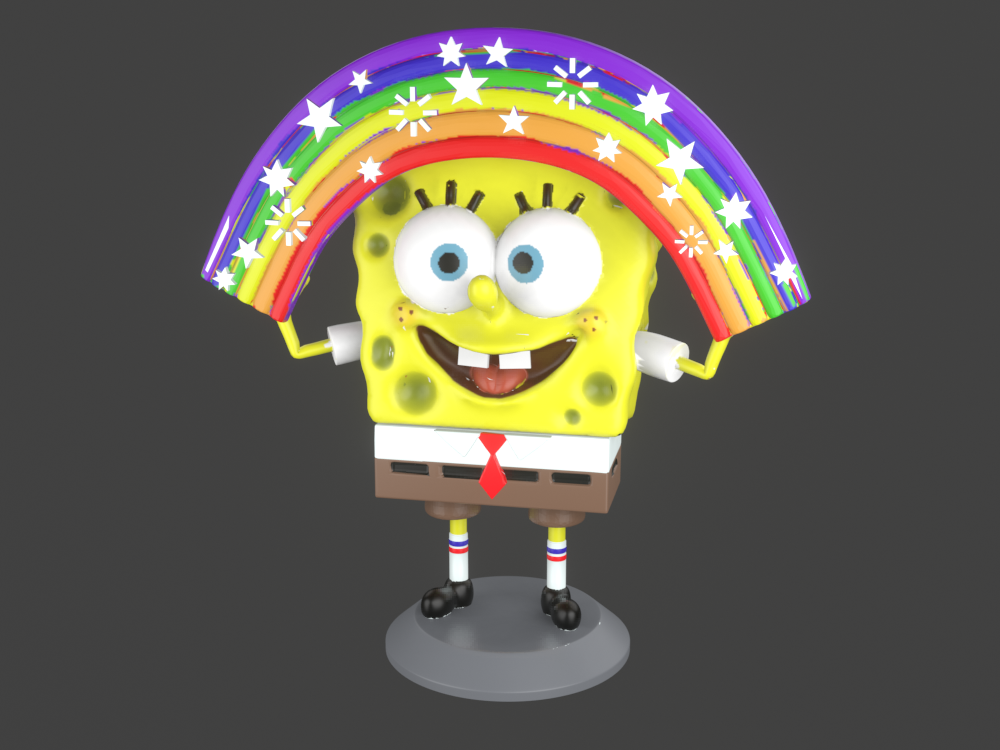 👦 7 Printable models Spongebob memes pack print・ 3D File for ・Cults