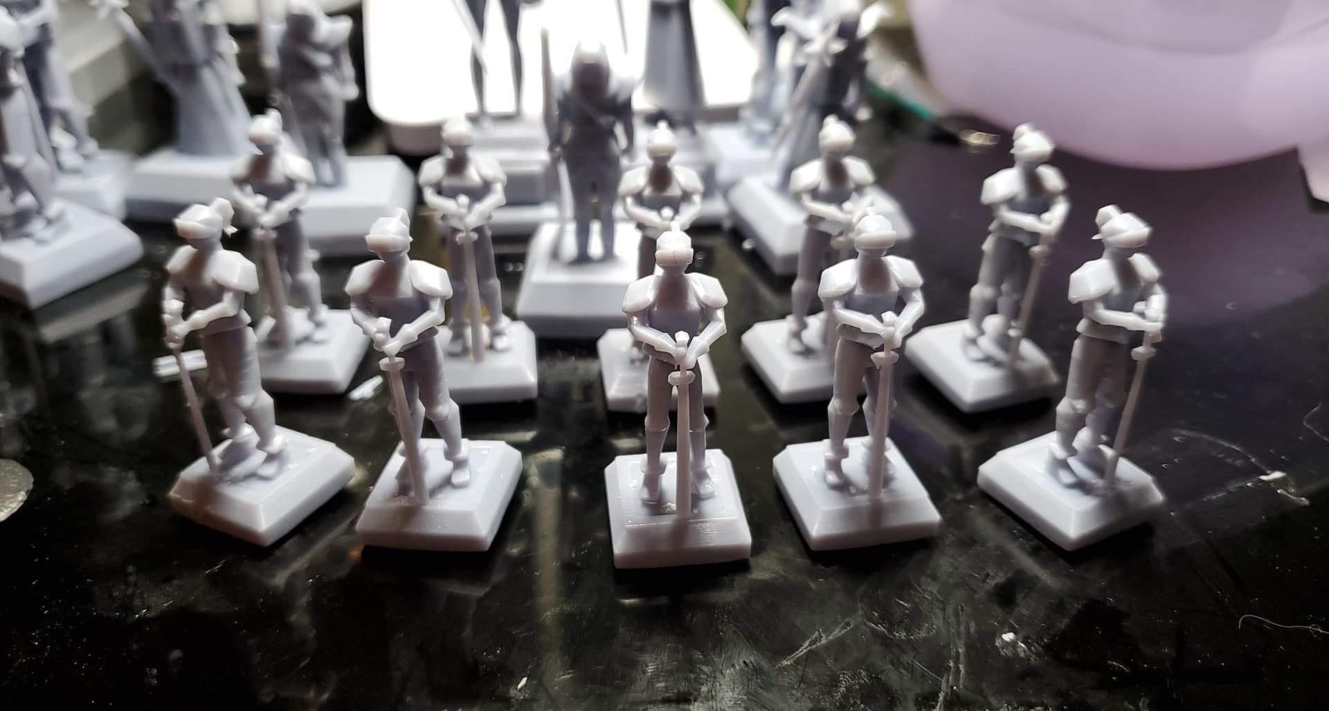 3D file OSRS Chess Set Old School Runescape Mini Figures ♟️ ・Model to ...