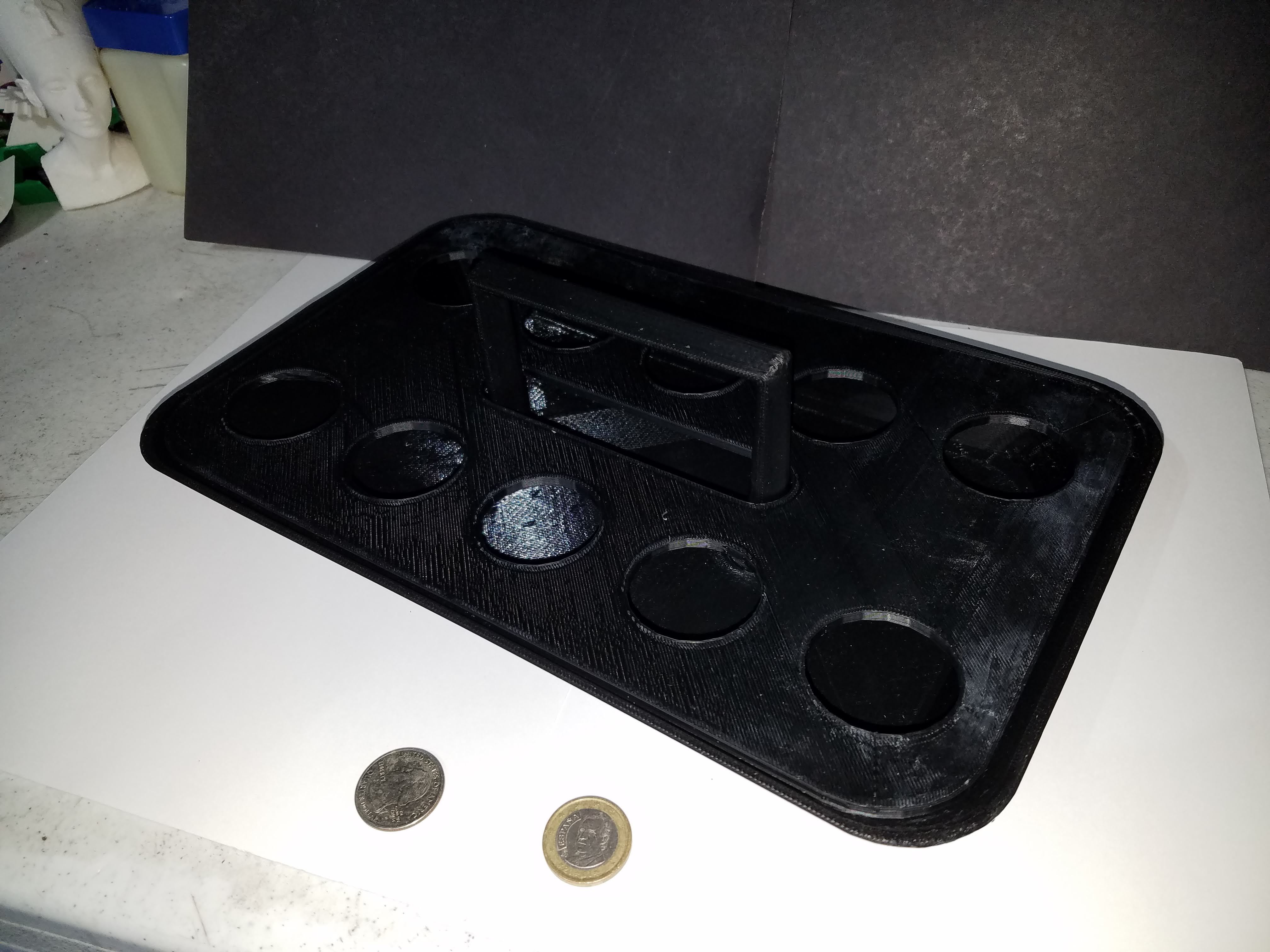 ⛪ LDS/Mormon Style Sacrament/Shot Glass Tray・ STL File for ・Cults