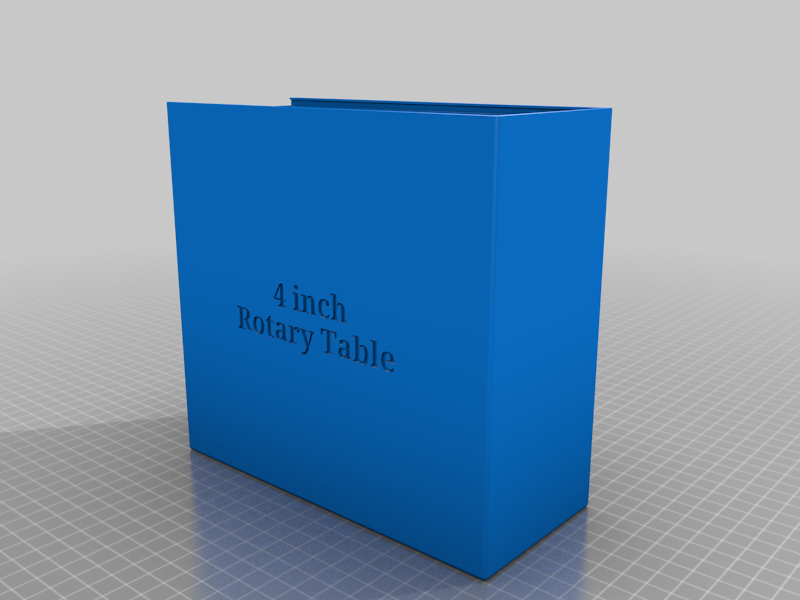Free 3D file 4 inch rotary table storage box 📦 ・3D printing idea to ...