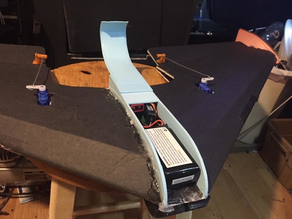 🏹 FT Mini Arrow power pod with belly skid plate an motor mount・Free 3D ...