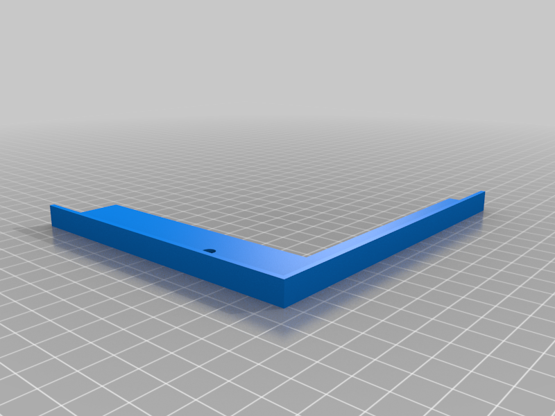 Free 3D file Anet A8 Plus Bed Glass frame with strain relief ・3D ...