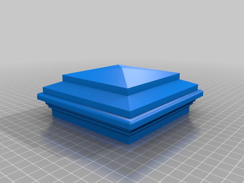 Archivo 3D gratis Tapa de poste 4x4 🧑‍🔧 ・Objeto imprimible en 3D para ...