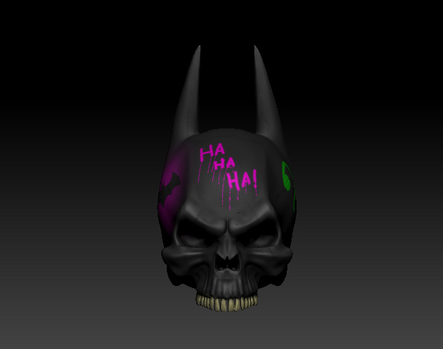 STL file batman skull 💀 ・3D printable model to download・Cults
