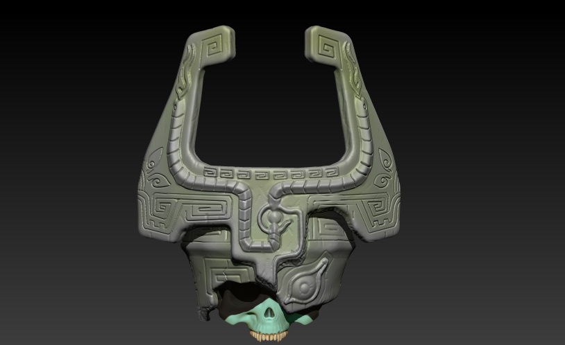 💀 MIDNA'S SKULL FROM TWIGLIGHT PRINCESS・ STL File for ・Cults