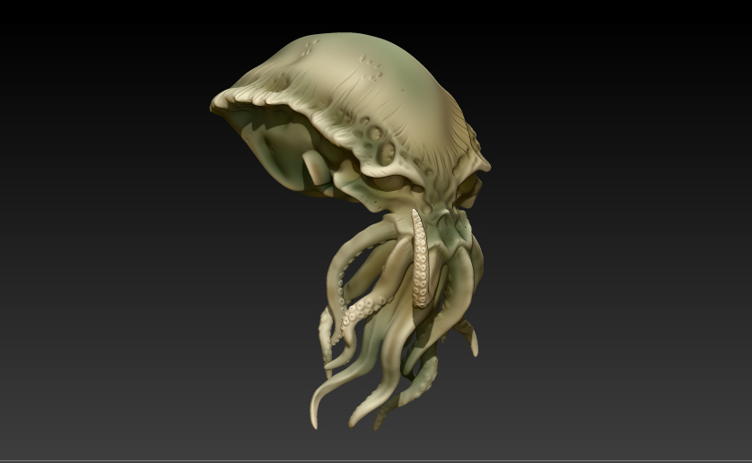 💀 CTHULHU SKULL・ STL File for ・Cults