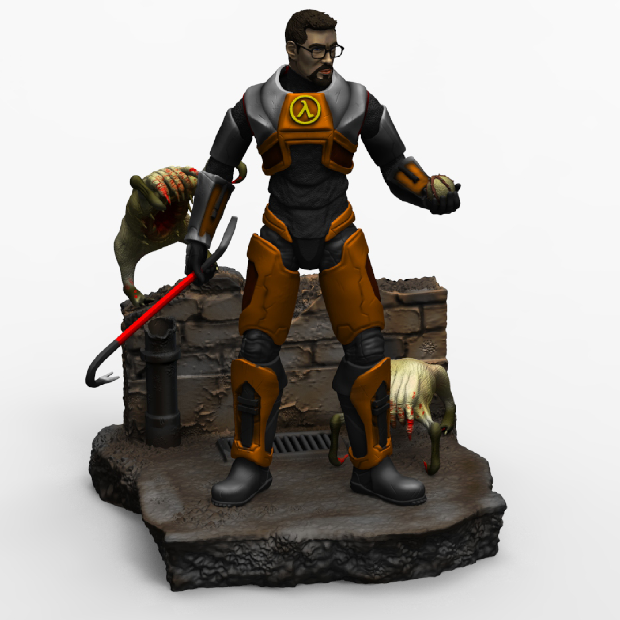 🎨 MR. GORDON FREEMAN・ STL File for ・Cults