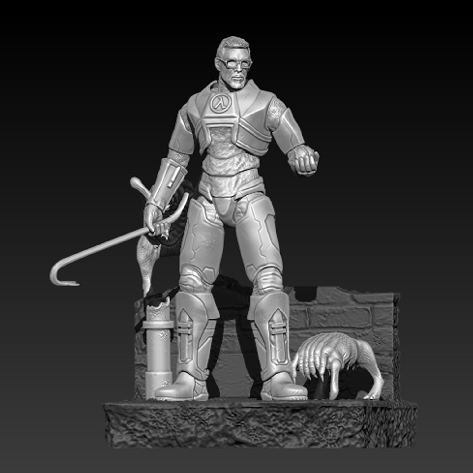 🎨 MR. GORDON FREEMAN・ STL File for ・Cults