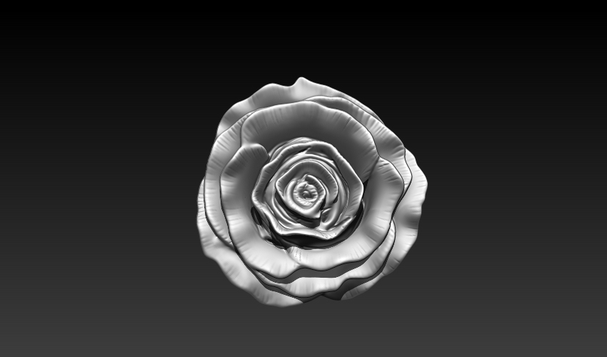 🌹 ROSE SKULL・ STL File for ・Cults