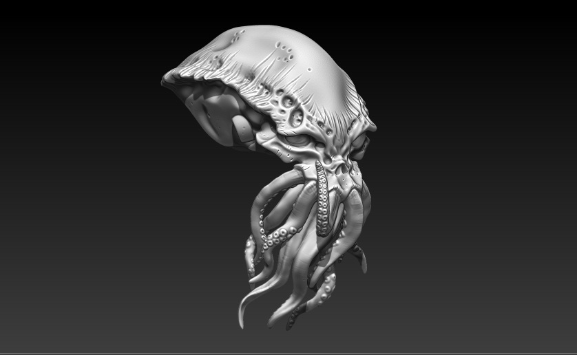 Archivo STL CTHULHU SKULL 💀 ・Design para impresora 3D para descargar・Cults