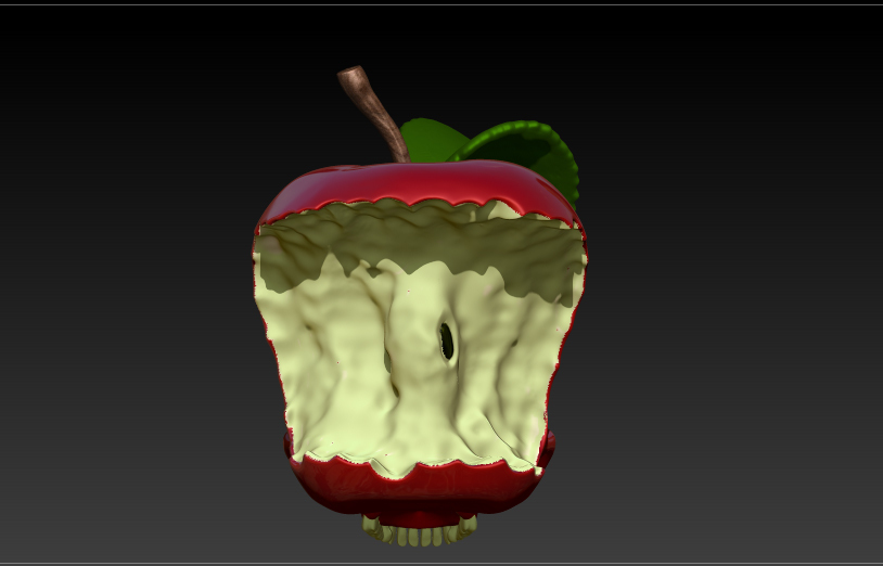 🍎 apple skull・ STL File for ・Cults