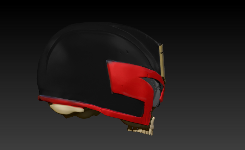 STL file judge dredd skull 🧑‍⚖️ ・Design to download and 3D print・Cults