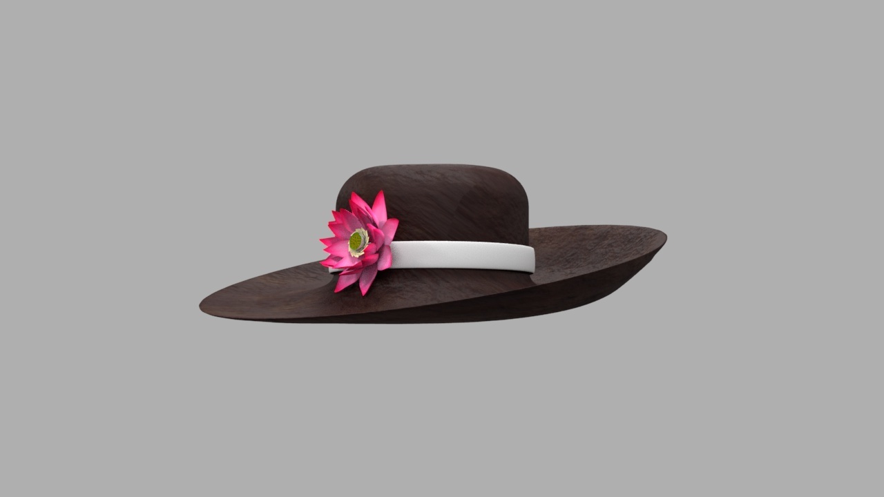 STL file Leather hat 🎩 (OBJ)・3D printing design to download・Cults