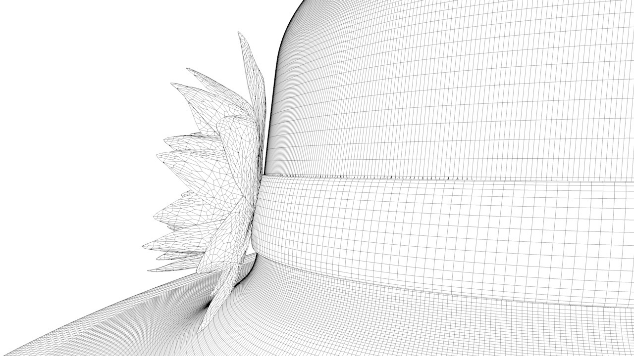 STL file Leather hat 🎩 (OBJ)・3D printing design to download・Cults