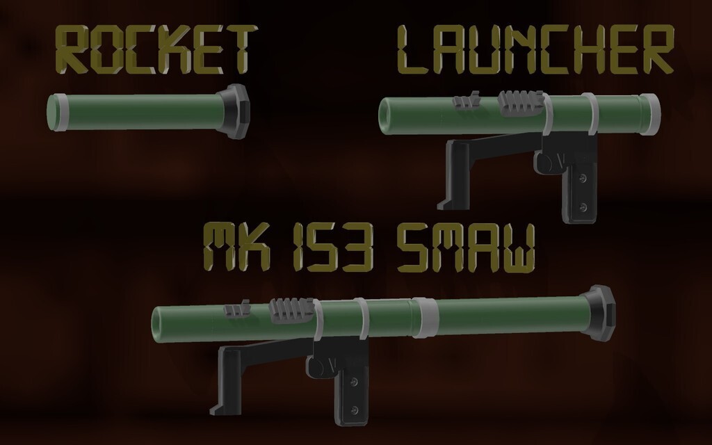 🚀 MK153 SMAW・Free 3D File for ・Cults