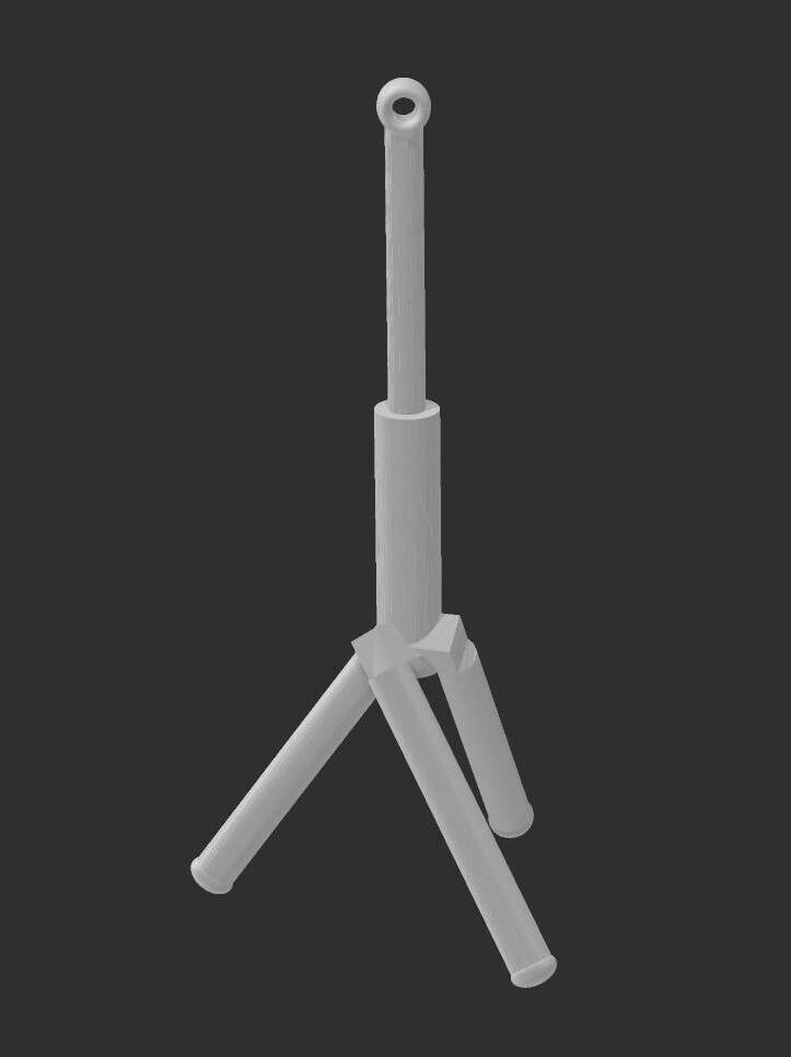 🪖 28mm OE 254 Military Antenna Assembly・Free 3D File for ・Cults
