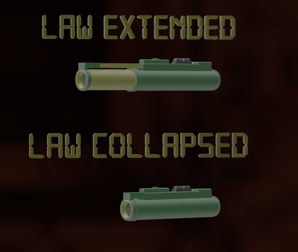 ⚖️ M72 LAW for 28mm Wargames・Free 3D File for ・Cults