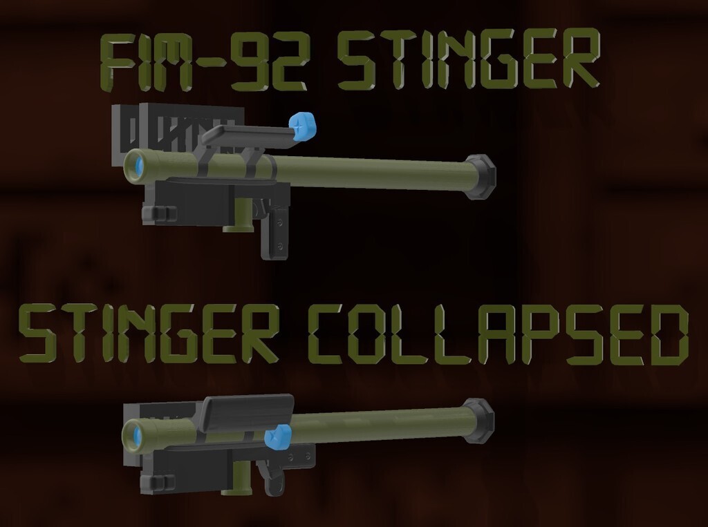 🎲 FIM-92 STINGER for 28mm Wargames・Free 3D File for ・Cults
