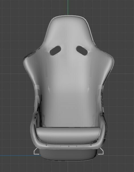 💺 Racing seat・Free 3D File for ・Cults