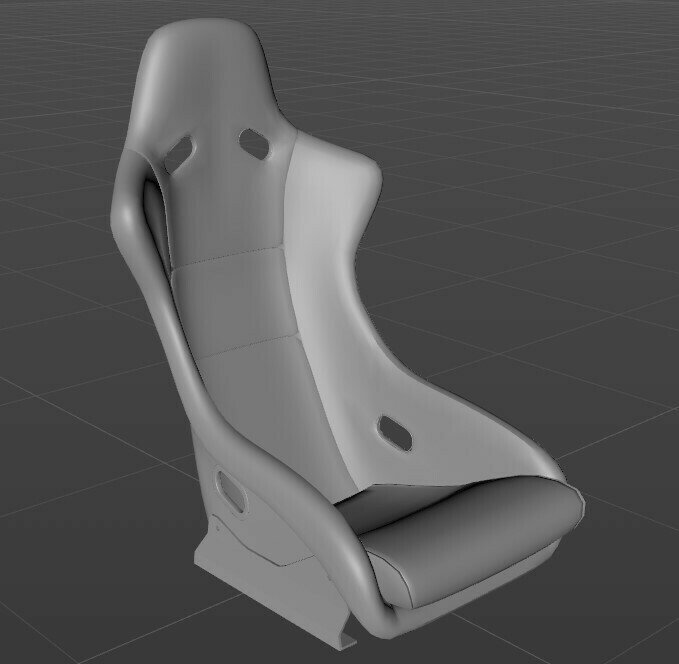 💺 Racing seat・Free 3D File for ・Cults