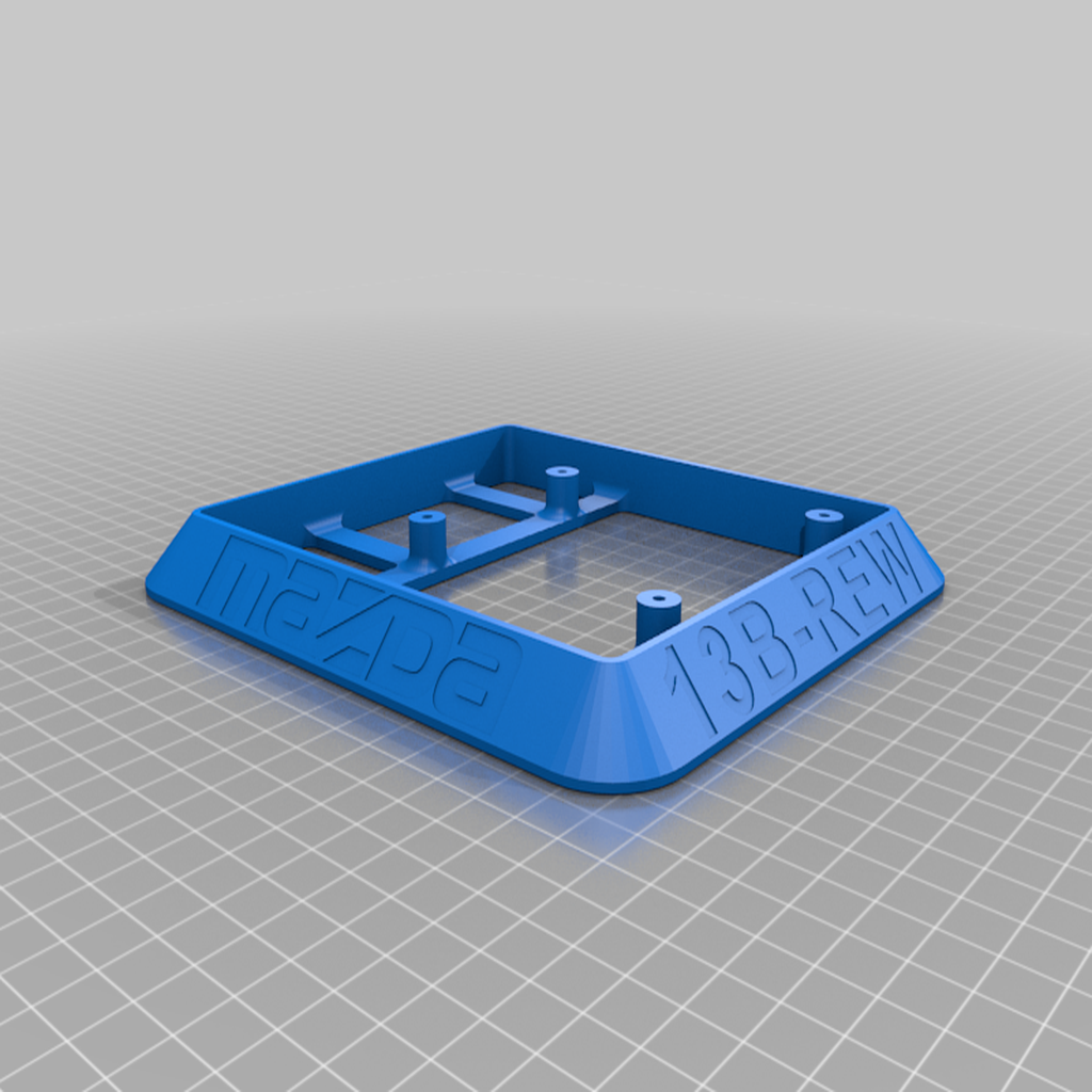 Free 3D file Display Stand For Mazda RX7 Wankel Rotary Engine 13B-REW ...