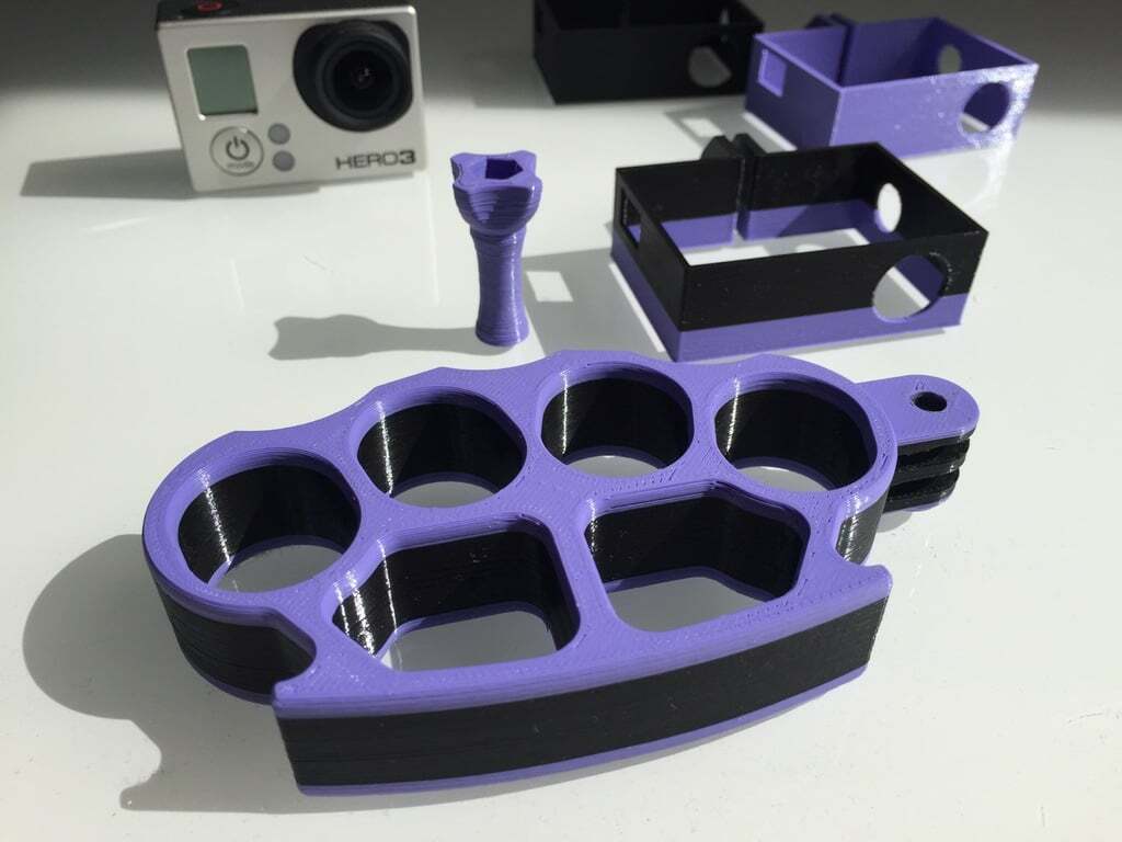 3D printable GoPro Knuckles・Cults