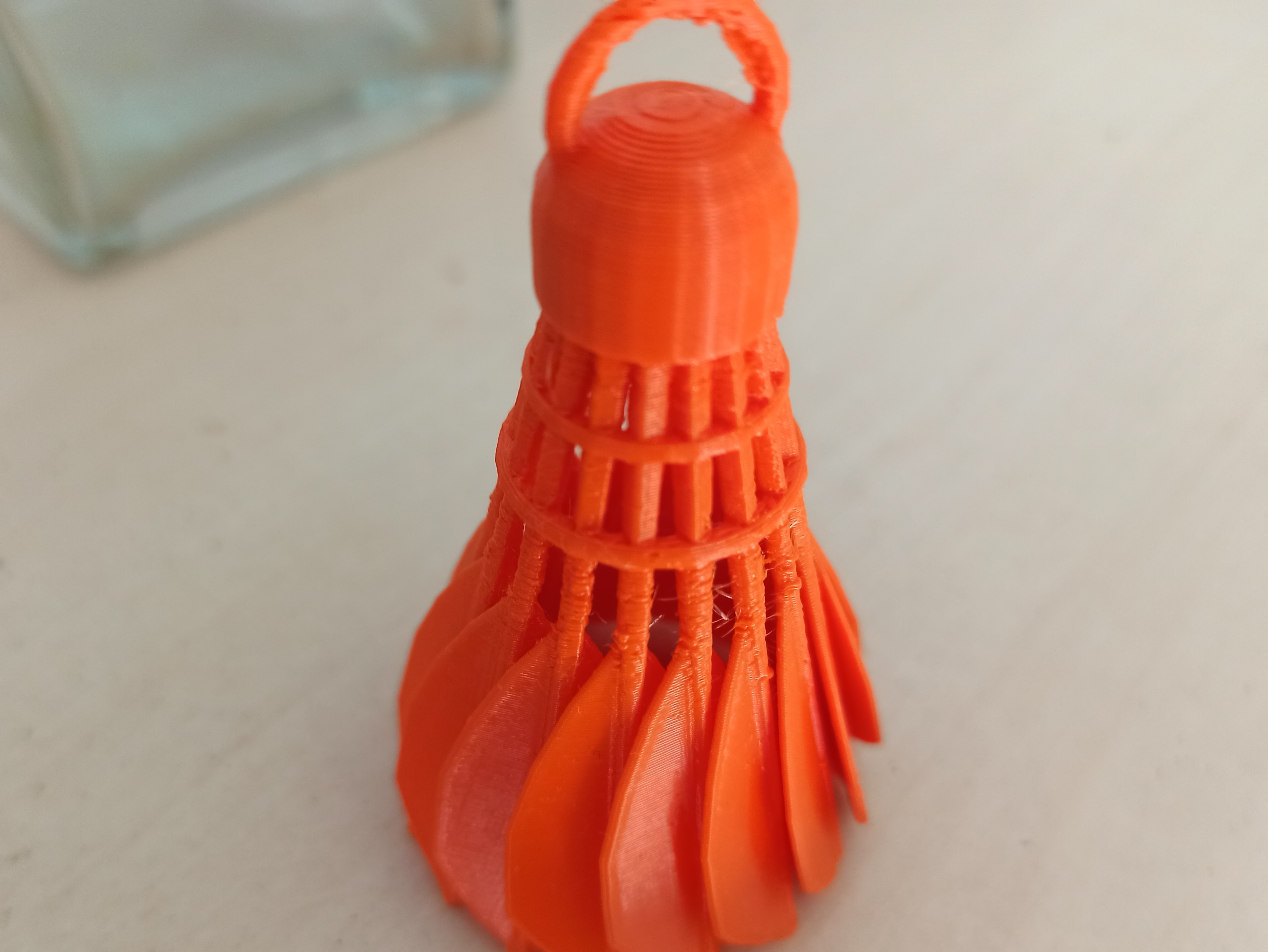 Free STL file Badminton shuttlecock in keychain 🏸 ・Object to download ...