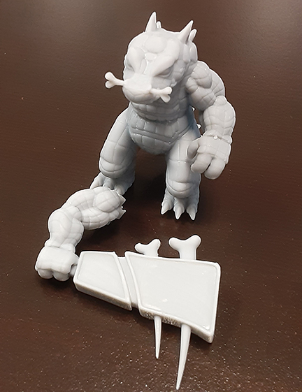 👹 Gator-Man - Crocodile-Man Monster・Free STL File for ・Cults