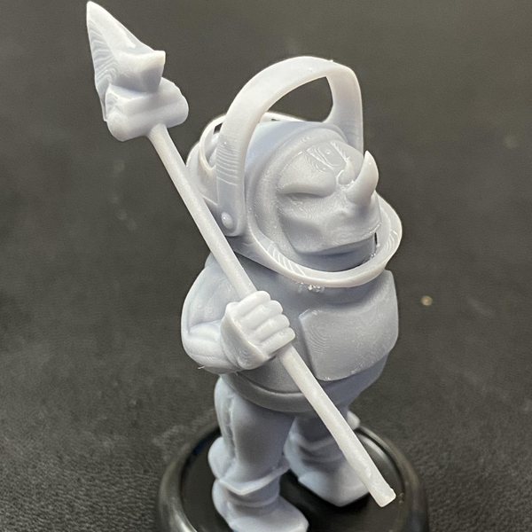 Free STL file Rhino-man / Rhino-folk / Rhinokin Guard 💂 ・3D printable ...
