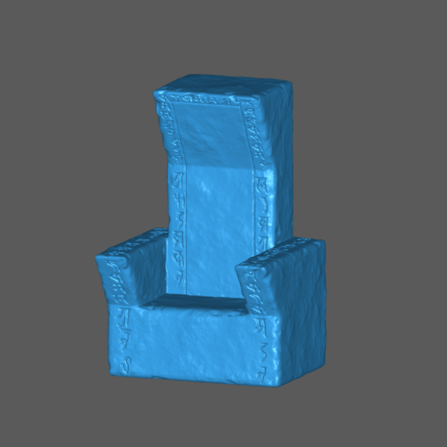 🪑 Stone Throne・Free STL File for ・Cults
