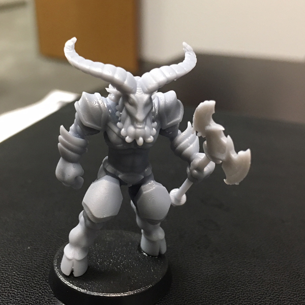 🐐 Beastman - Goat-Man - Warrior of Chaos・Free STL File for ・Cults