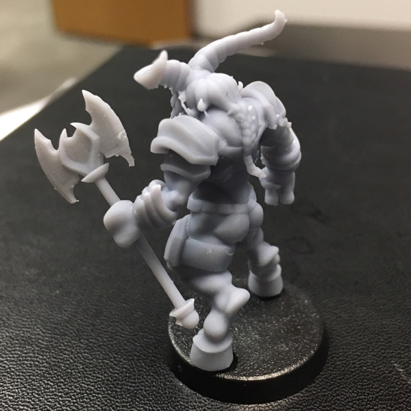 🐐 Beastman - Goat-Man - Warrior of Chaos・Free STL File for ・Cults