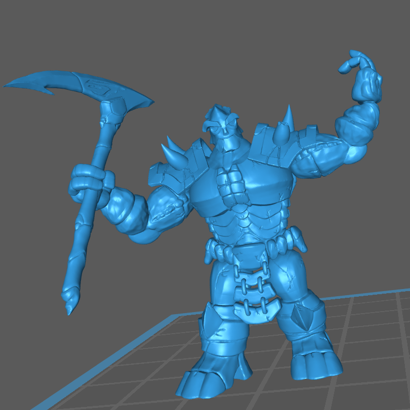 ⚔ Maug / Rock-Earth Elemental・Free STL File for ・Cults